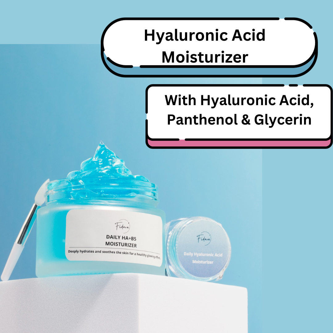 Fidara Beauty Hyaluronic Acid Daily Moisturizer with Panthenol and ...